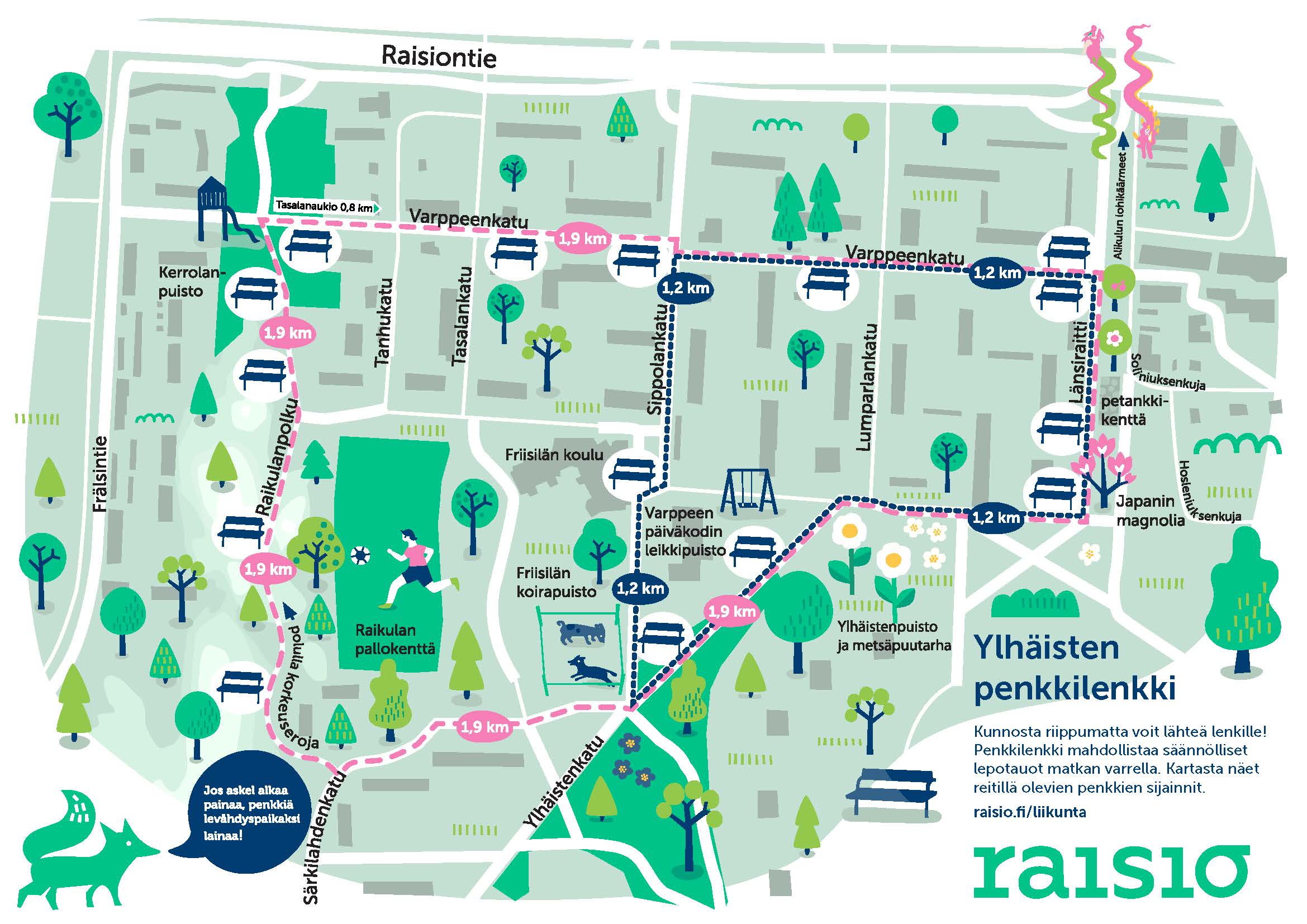 Penkkilenkkikartat | Raisio